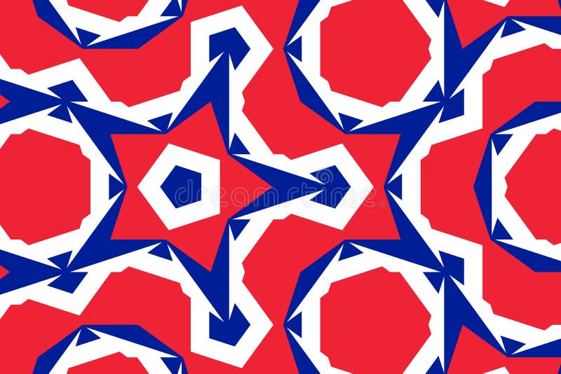 Simple Geometric Pattern in the Colors of the National Flag of France ...