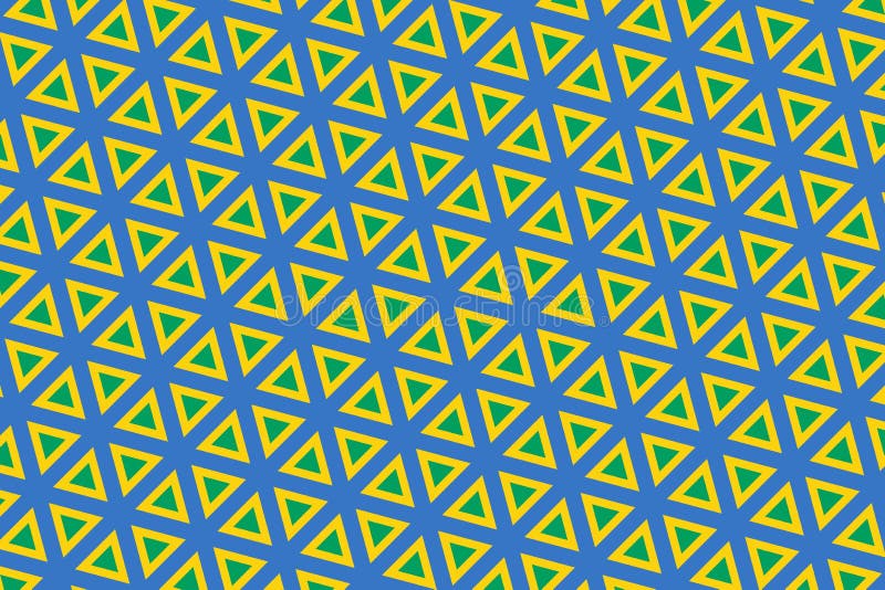 Simple Geometric Pattern in the Colors of the National Flag of Gabon ...