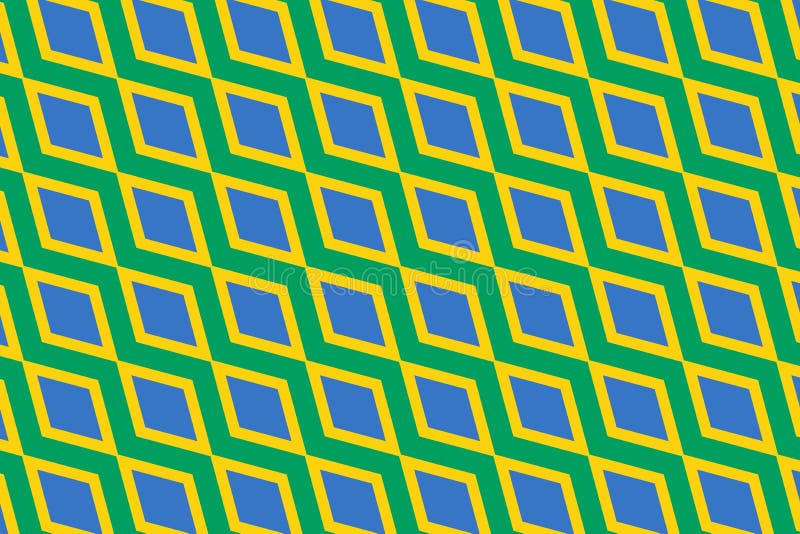 Simple Geometric Pattern in the Colors of the National Flag of Gabon ...