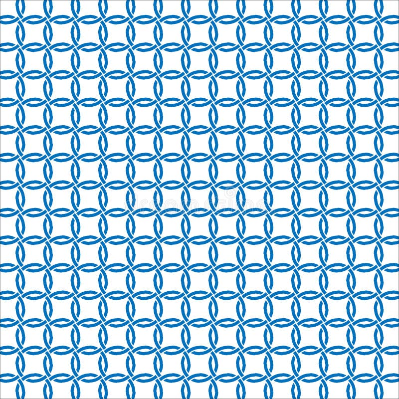 Simple Geometric Pattern without Connecting White Background Stock ...