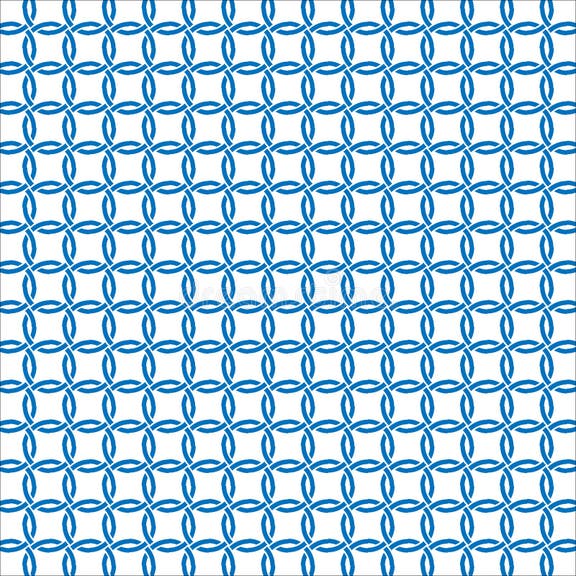Simple Geometric Pattern without Connecting White Background Stock ...