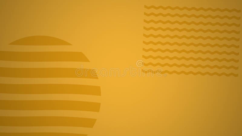 Simple Geometric Pattern Loop. Circles, Squares, Lines Abstract Shapes ...