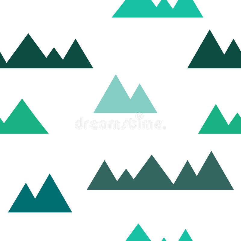 Simple Geometric Shape Repeat Pattern Design Stock Vector ...