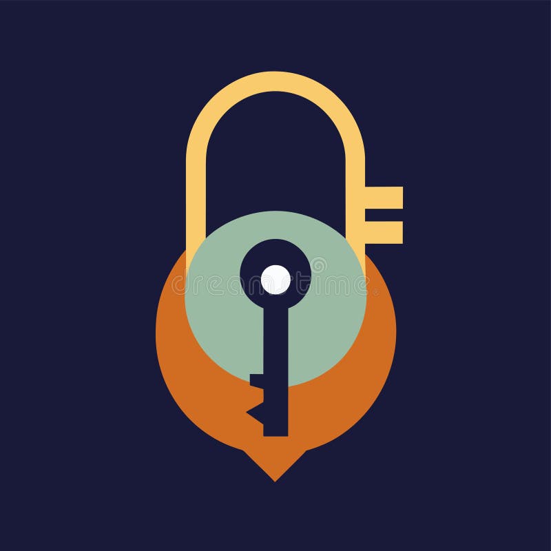 Key Turning Lock Stock Illustrations – 198 Key Turning Lock Stock ...