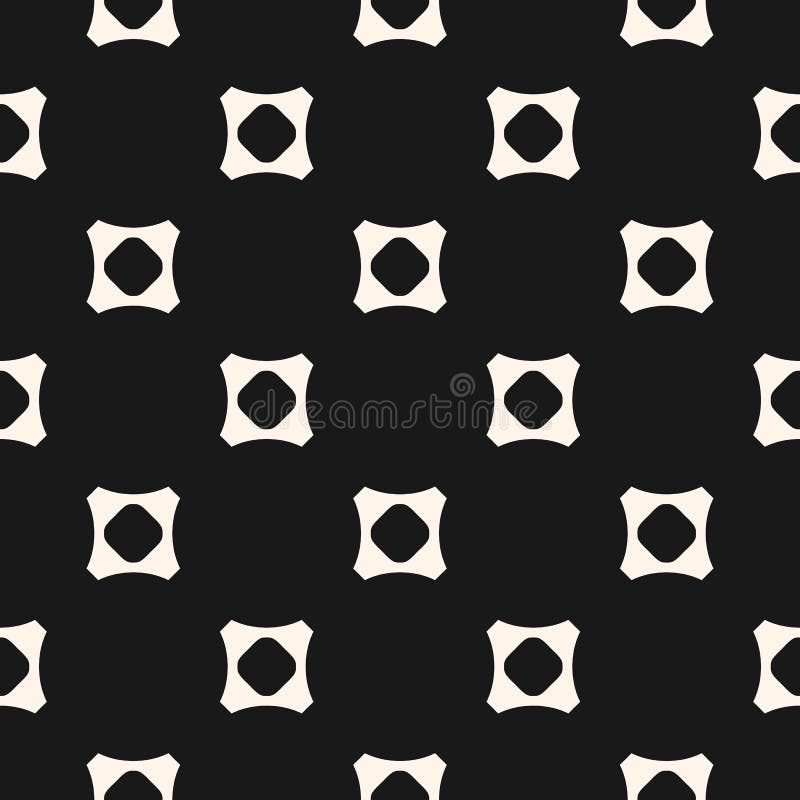 Simple Vector Geometric Seamless Pattern with Perforated Squares Stock ...