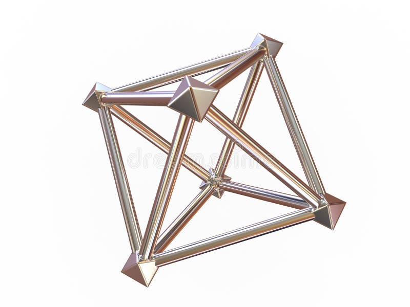 Simple geometrical figure. stock image. Image of abstract - 4661697