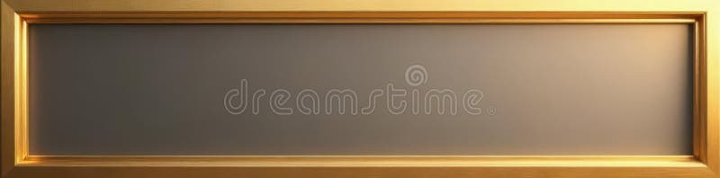 Simple Gold Rectangle Picture Frame, Clean Lines, Subtle, Rectangle ...