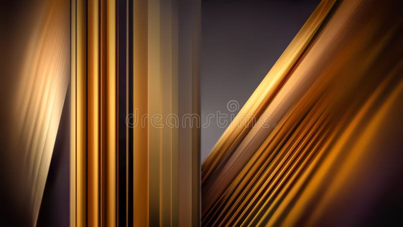 Simple Golden Background stock illustration. Illustration of ribbon ...