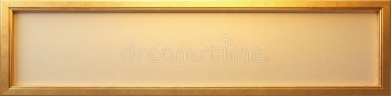 Simple Golden Rectangle Picture Frame, Clean Lines , Stylish ...