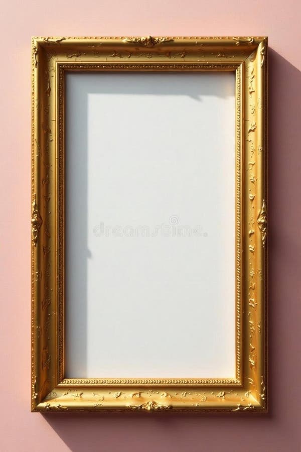 Simple Golden Rectangle Picture Frame, Clean Lines, Clean Lines ...