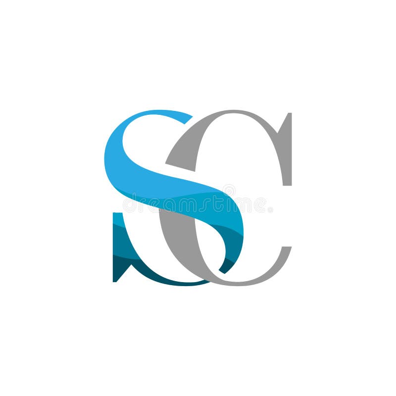 Sc Letter Logo Design Stock Illustrations – 1,753 Sc Letter Logo Design ...