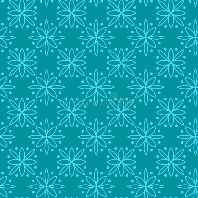 Simple and Graceful Floral Pattern Design Template, Elegant Lineart ...