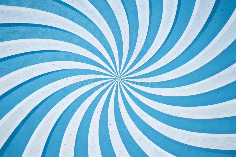 Simple Gradient Groovy Rays Comic Style Blue Swirl Sunburst Stock ...
