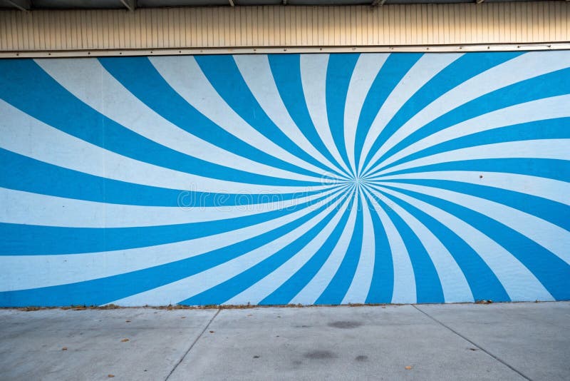 Simple Gradient Groovy Rays Comic Style Blue Swirl Sunburst Stock ...