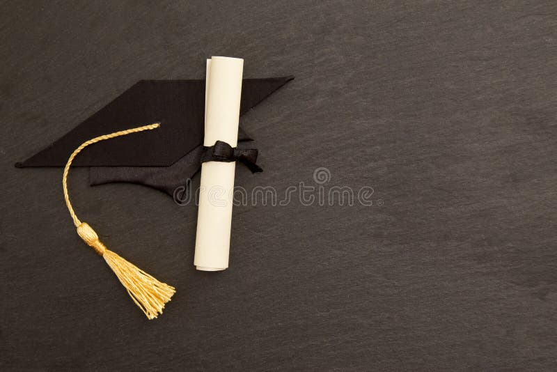 Simple Graduation Background Stock Photo - Image of intelligence, copy ...