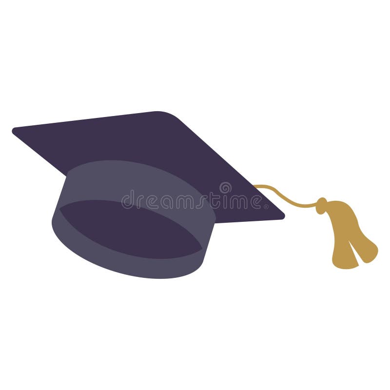 Simple Graduation Cap. Academic Cap. University Education Hat ...