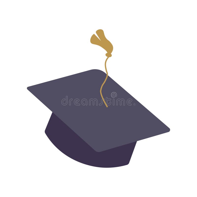 Simple Graduation Cap. Academic Cap. University Education Hat ...