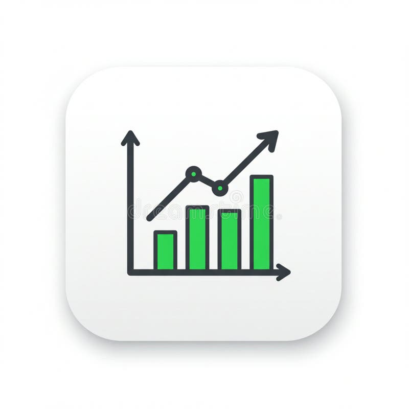 Simple White Graph Logo Stock Illustrations – 8,989 Simple White Graph ...