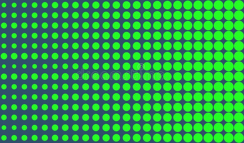 Simple Green Halftone Background Stock Illustration - Illustration of ...