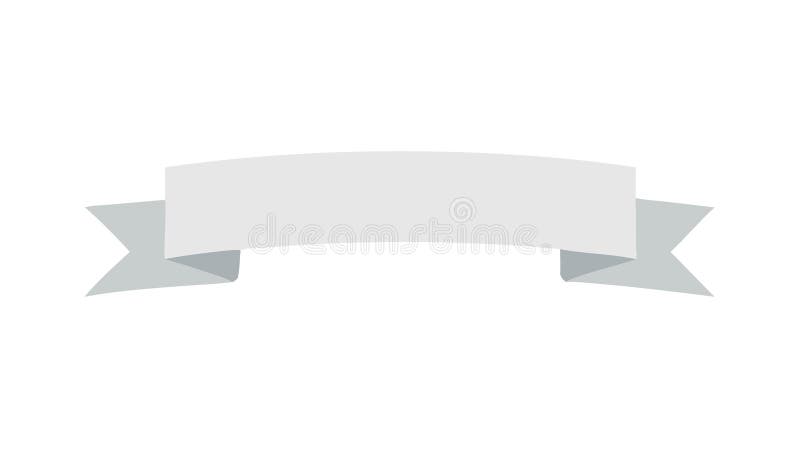 Gray Horizontal Banner Ribbon Stock Illustrations – 2,426 Gray ...