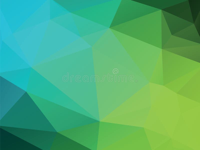 Simple Green Blue Geometric Texture Stock Illustration - Illustration ...