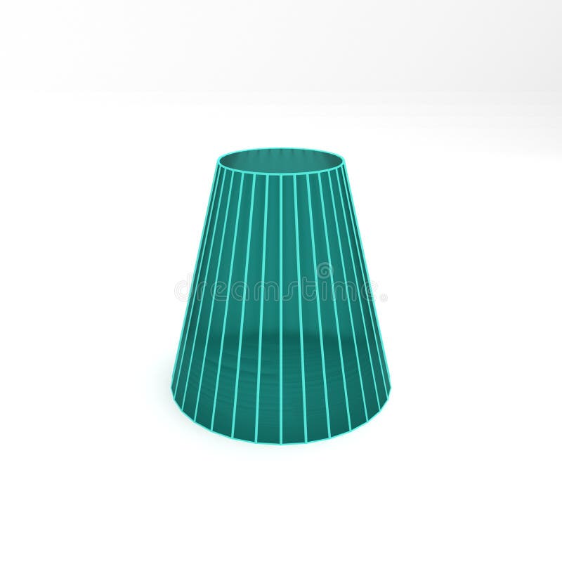 Simple Geometric Objects, 3d Render, 3d Illustration Stock Illustration ...