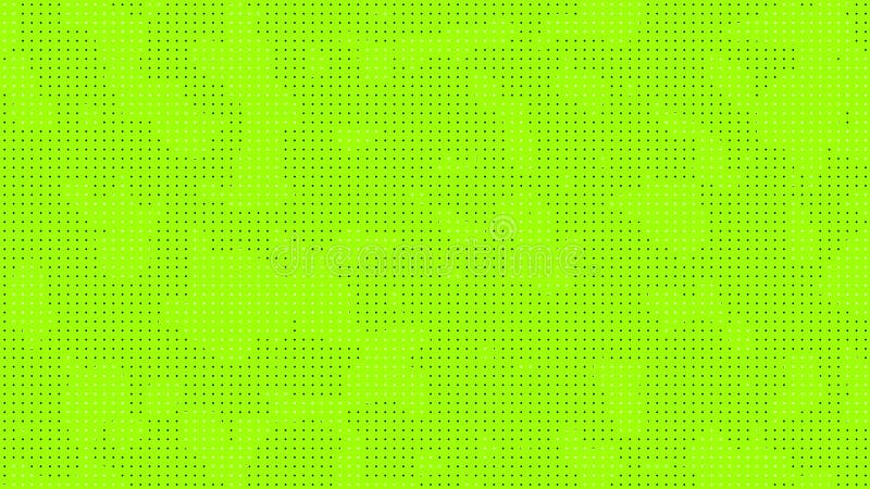 Simple Green Halftone Pattern Showcasing Small Black Dots on Seamless ...