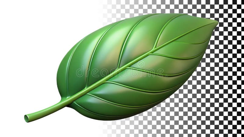 Simple Green Leaf, Basic Foliage and Natural Icon Png Transparent Image ...