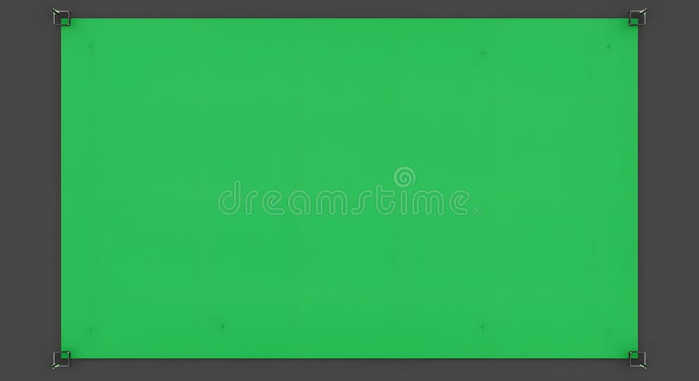A Simple Green Screen Background for Video Production and Editing ...