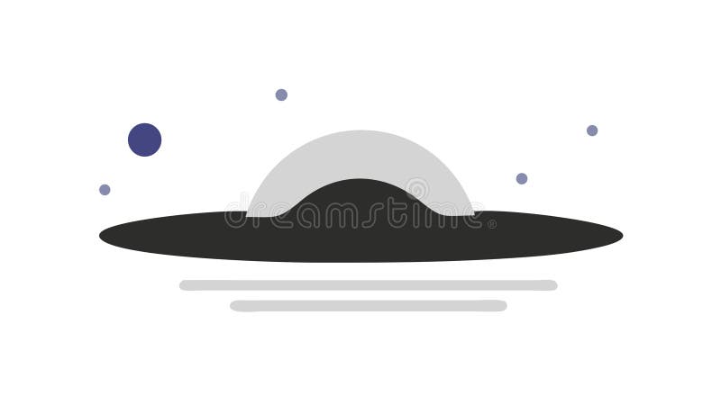 Simple Grey Flying Saucer, Classic UFO Design, Vector Design Generative AI Stock Vector ...
