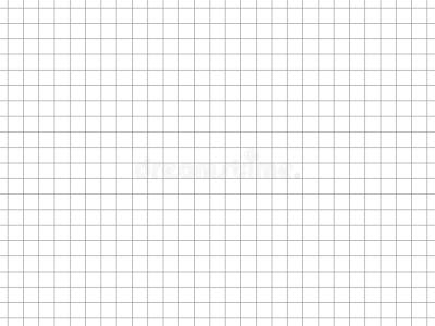 Simple Grid Paper. Blank Sheet in Cells. Squared Grating on White ...