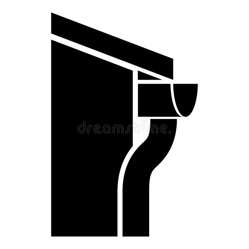 House Gutter Downspout Stock Illustrations – 627 House Gutter Downspout ...