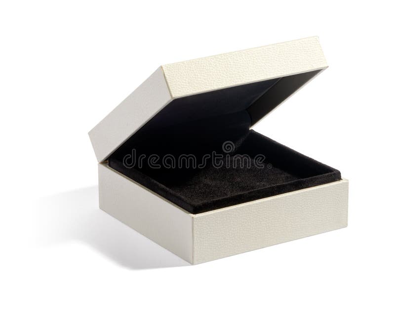 Empty open jewelry box stock image. Image of copy, stylish - 65115815