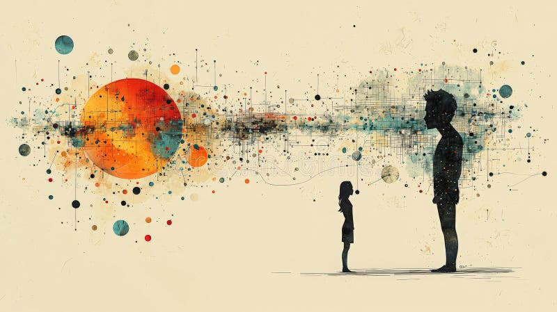 A Simple, Hand-drawn Diagram Illustrating the Communication Process ...