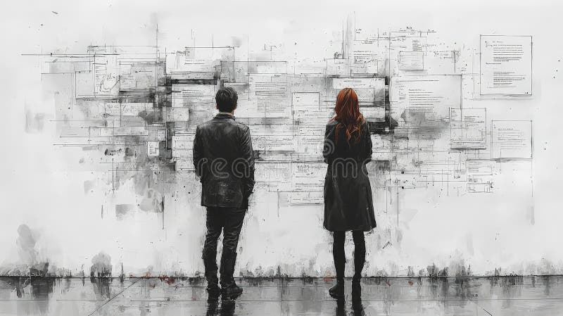 A Simple, Hand-drawn Diagram Illustrating the Communication Process ...