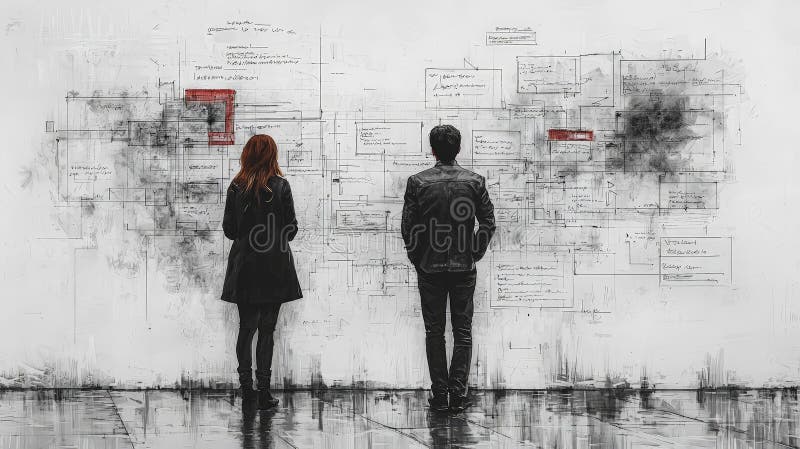 A Simple, Hand-drawn Diagram Illustrating the Communication Process ...