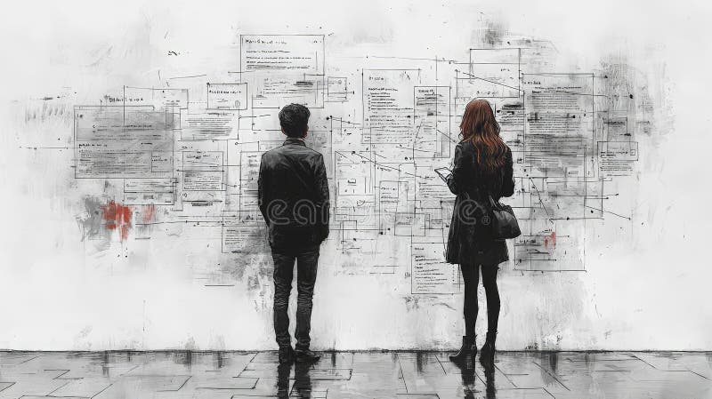 A Simple, Hand-drawn Diagram Illustrating the Communication Process ...