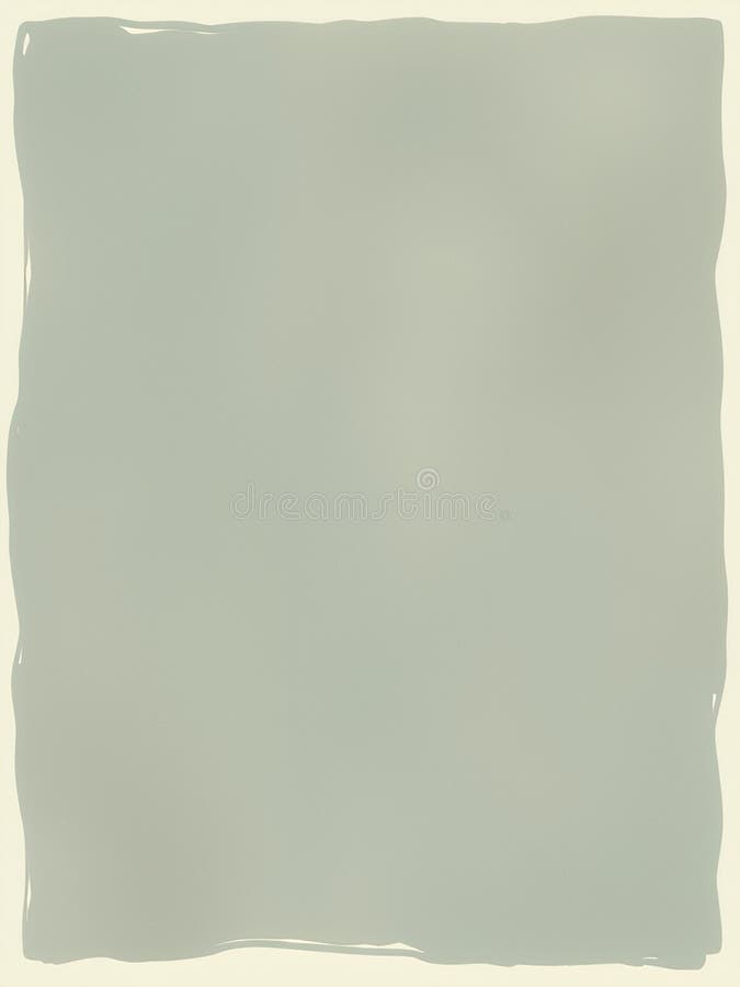 A Simple Handdrawn Frame in Soft Sage Green Stock Illustration ...