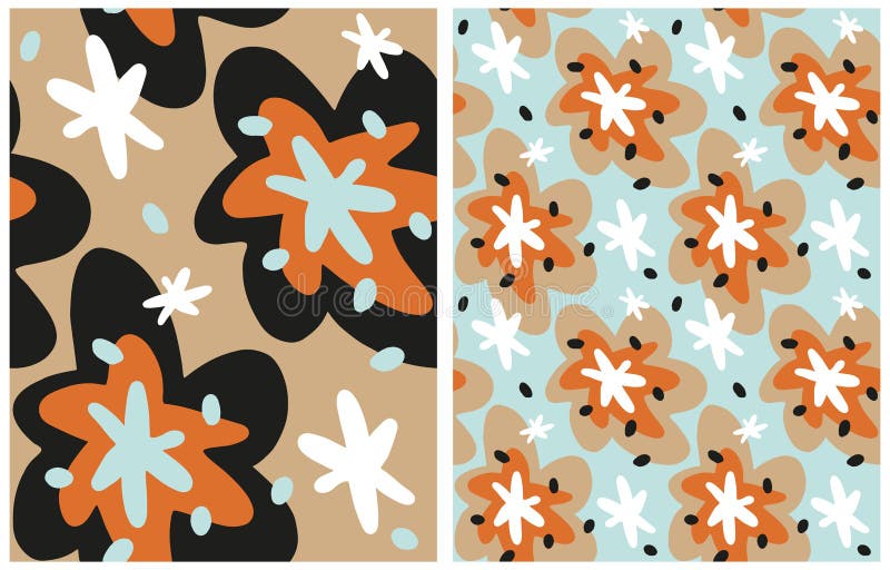 Irregular Flowers Stock Illustrations – 746 Irregular Flowers Stock ...