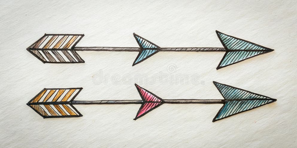 Simple HandDrawn Right Arrows Versatile Vector Graphics for Design ...