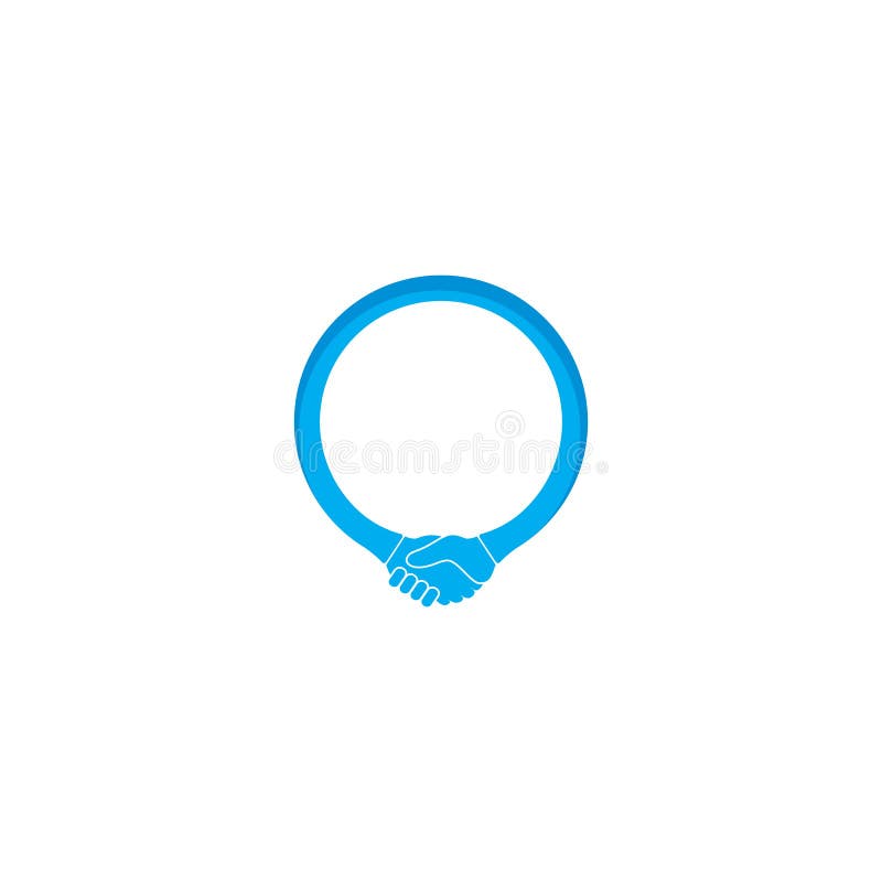 Simple handshake stock illustration. Illustration of employment - 1662477