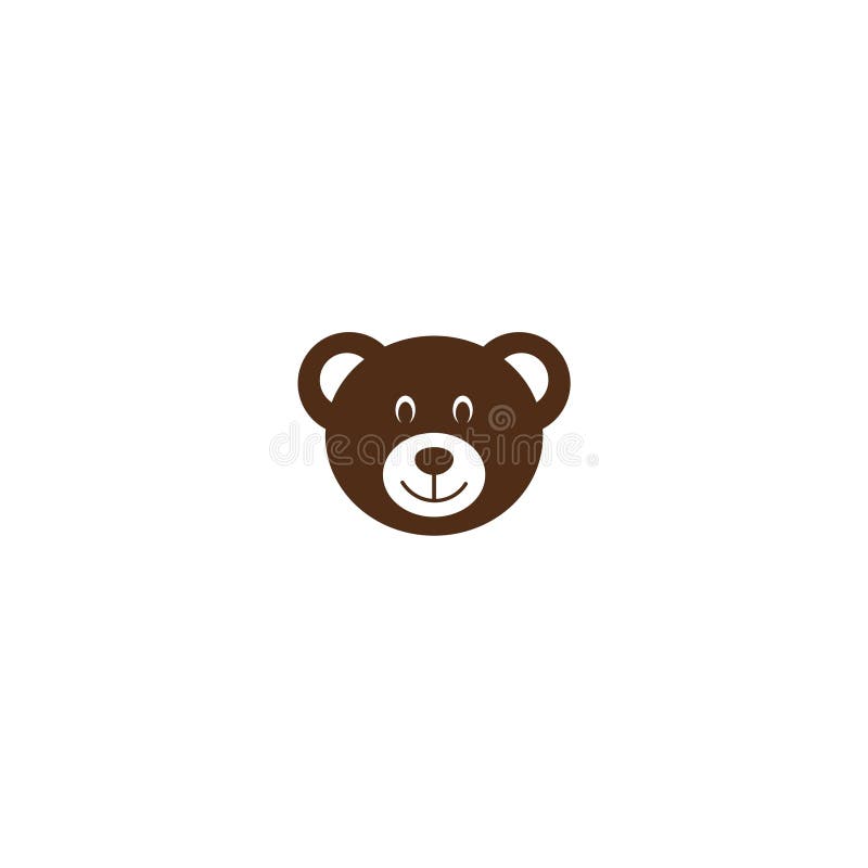 Cute Teddy Bear Simple Logo Stock Illustrations – 1,597 Cute Teddy Bear ...