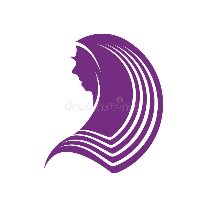 Simple Headscarf Logo Icon Vector Stock Vector - Illustration of face ... Simple Headscarf Logo Icon Vector Stock Vector - Illustration of face ...