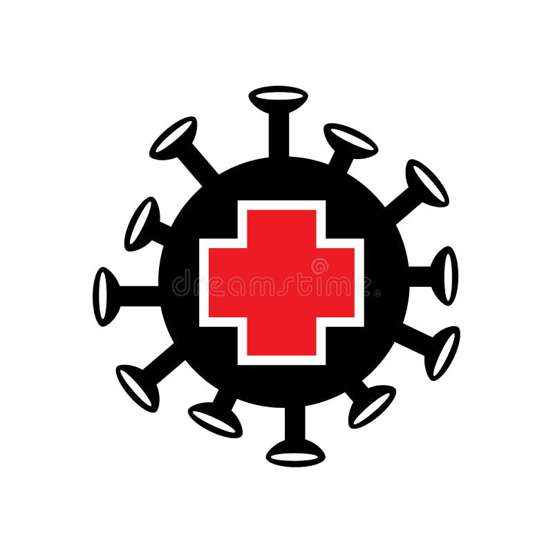 Simple Health Icon Vector Logo Stock Illustration - Illustration of ...