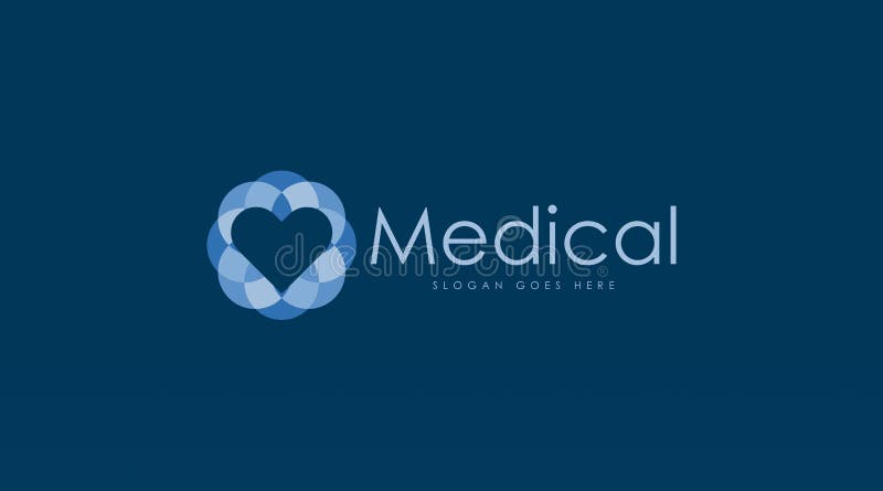 Simple Health Logo Template Vector Stock Illustration - Illustration of ...