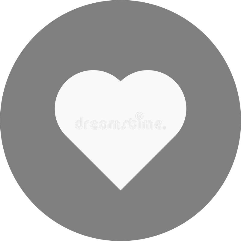 Simple Heart Icon. Minimalist Heart Symbol. Clean Vector Heart ...
