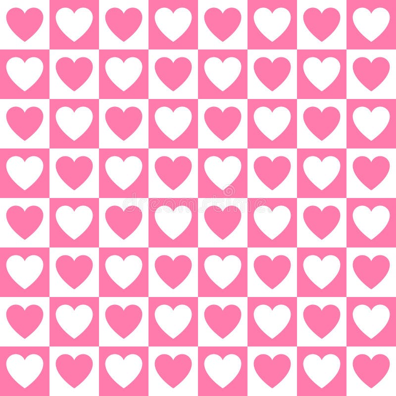 Simple heart pattern stock vector. Illustration of simple - 30392545