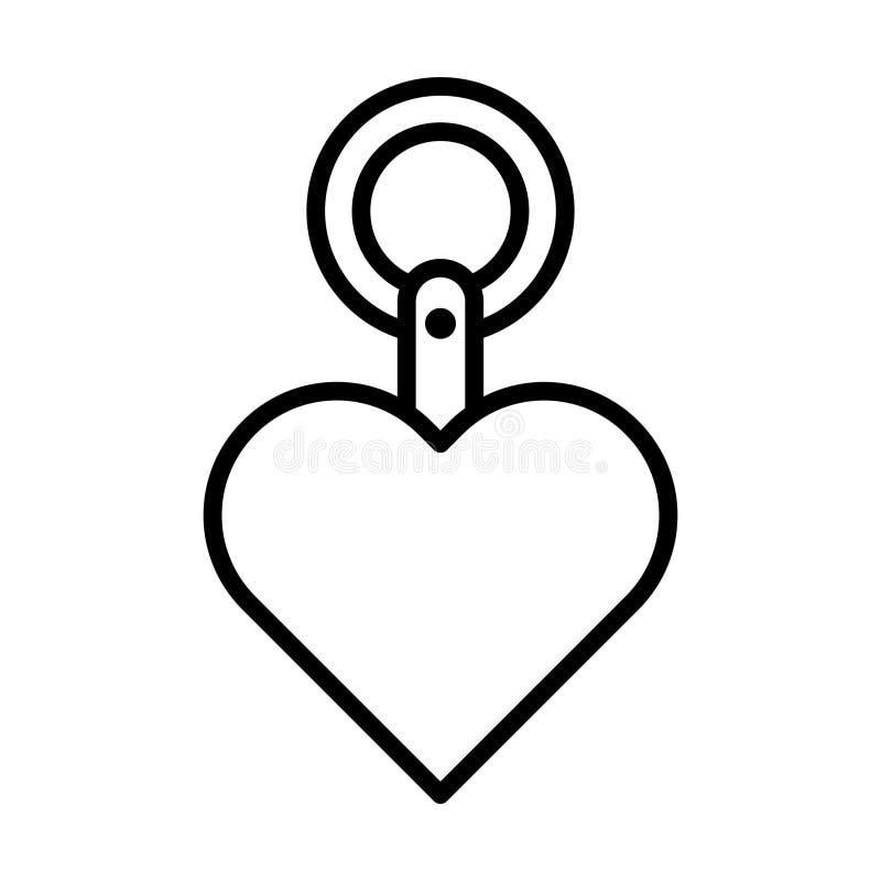 Simple Heart Pendant Design with Ring Attachment for Jewelry Making ...