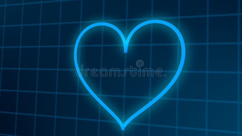 Simple Heart-shaped Formation Trail in High Resolution. Stock ...