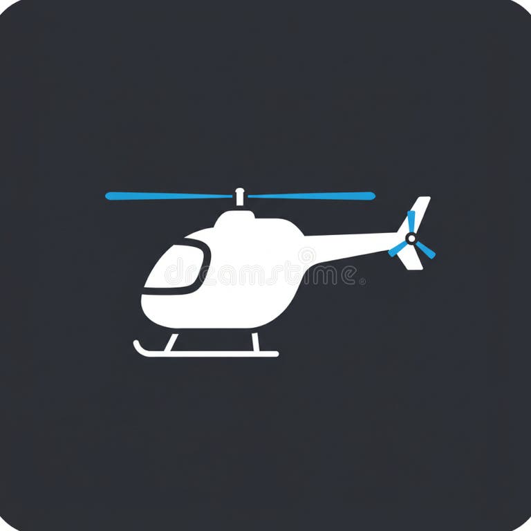 Simple Helicopter Icon Stock Illustrations – 8,006 Simple Helicopter ...
